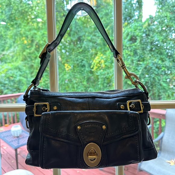 Coach | Bags | Vintage Coach 65th Anniversary Legacy Leigh Black ...